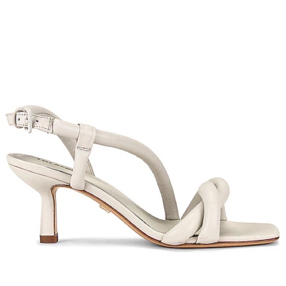 Lola Cruz | Shoes | New Lola Cruz Mirja Strappy Open Toe Sandal With Heel In Offwhite Size Eu 37 ...